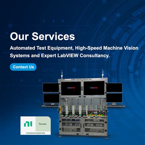 Labview Consulting Test And Measurement Machine Vision Unilogic