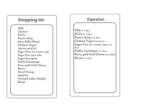 Smart Fridge App Behance