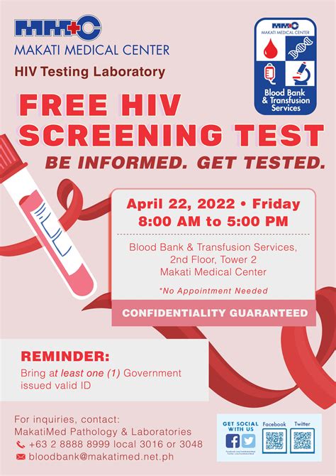 Free Hiv Testing Center Near Metro Manila At Hamish Payne Blog