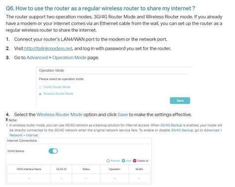Archer MR Router With Virgin Media Router No Internet Pass Through On MR WAN Home