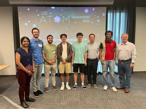 Phd Students Winners At Udatom Hackathon Center For Bioinformatics