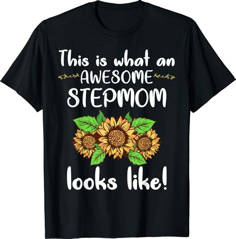 Mothers Day Bonus Step Mom From Stepdaughter Stepson Stepmom T Shirt