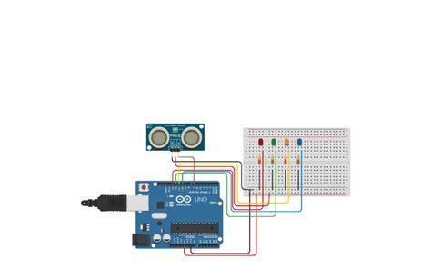 Circuit Design Copy Of Sensor De Proximidad Tinkercad