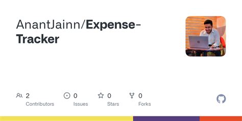 GitHub AnantJainn Expense Tracker
