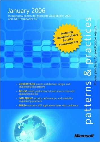 Patterns And Practices Library January 2006 Microsoft Press 9780735623187 Books