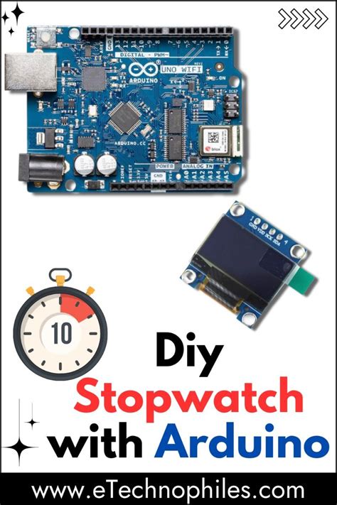 How To Make A Stopwatch Using Arduino And Oled Artofit