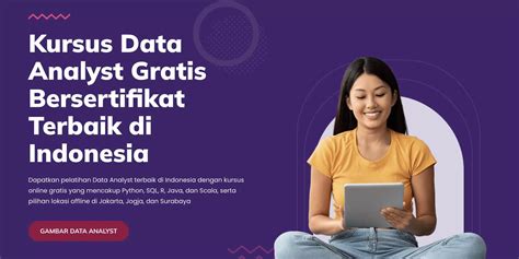 15 Kursus Data Analyst Gratis Bersertifikat Terbaik Di Indonesia
