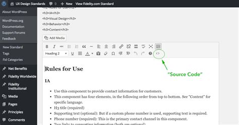 Source Code Button On Wysiwyg Editor Field Acf Support