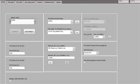 Webench® Toolstdc1000 Gasevm Problem With Tdc1000 7200 Evm Software Sensors Forum Sensors