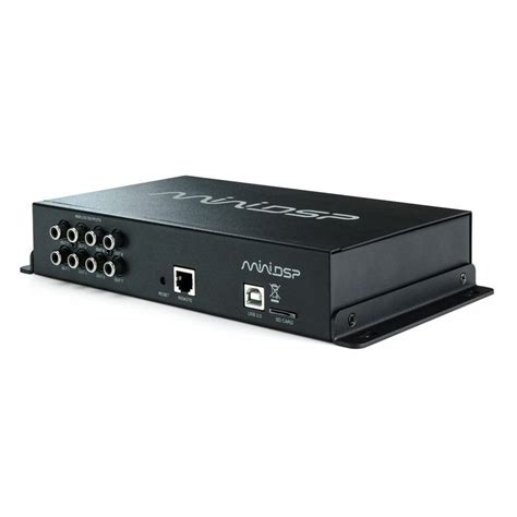 MiniDSP C DSP 6x8 Audio Processor USB 28 56bit 6 To 8 Channels Audiophonics