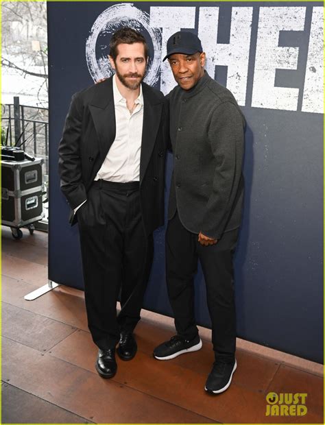 Denzel Washington And Jake Gyllenhaal Step Out To Promote Broadway Show