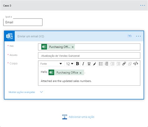 Exportar Um Relatório Paginado Para Cada Linha Em Uma Tabela Do Excel
