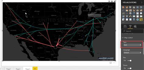 Flow Map Chart In Power Bi Desktop