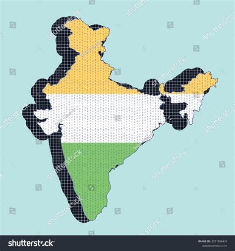 digital india map represented binary 0s stock vector royalty free 2287806433 shutterstock