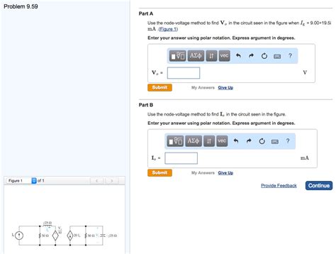 Solved Part A Use The Node Voltage Method To Find Vo In The Chegg