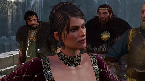 The Witcher 3 The Entire Conversation Before Convicted Birna Bran