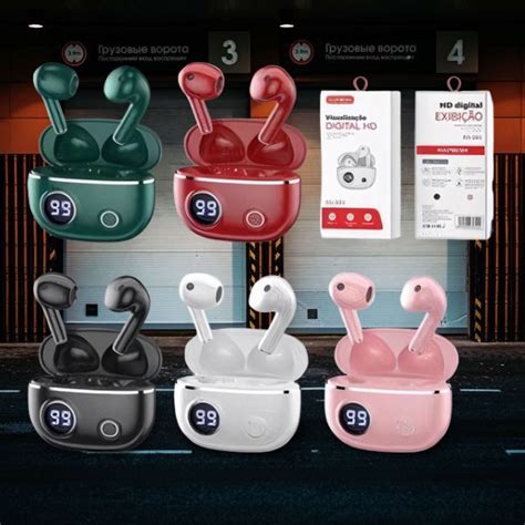 Fone De Ouvido Bluetooth Tws E Case Com Display Kapbom Ka Shopee Brasil