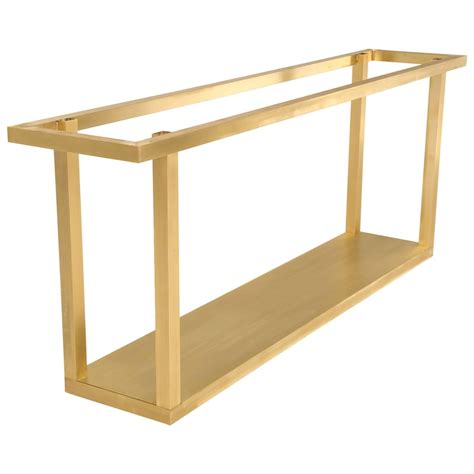Modern Brass Console Table For Sale At 1stdibs