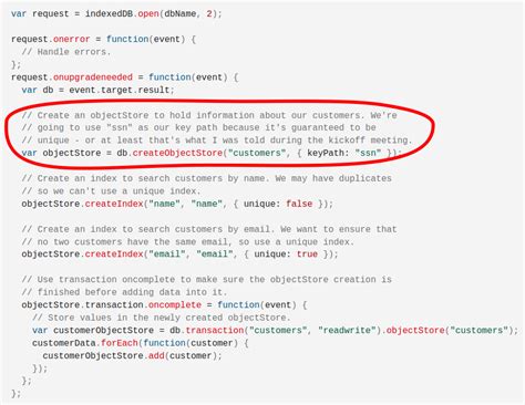 In The Specs We Trust From The Mdn Guide To Using Indexeddb R