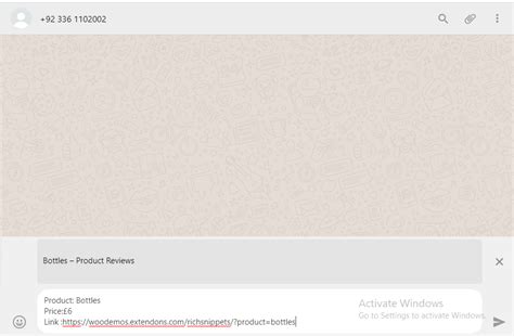 WooCommerce Share Order On WhatsApp Plugin