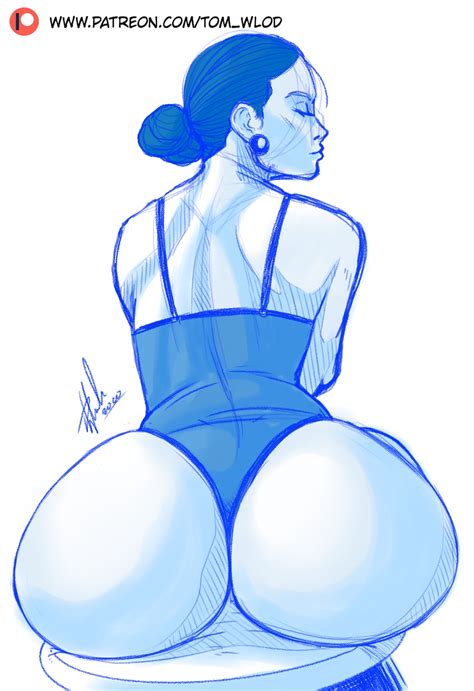 Lingerie Woman Sketch By Tomwlod Hentai Foundry