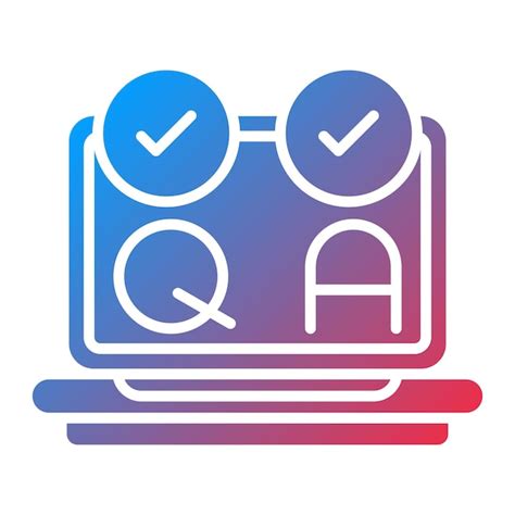 Premium Vector Qa Testing Icon Vector Image Can Be Used For Agile
