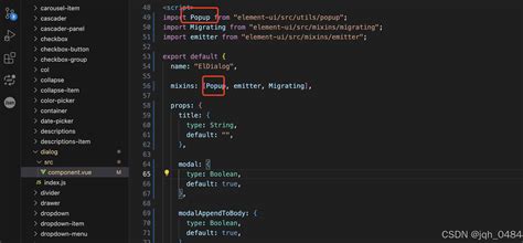 Element Ui Dialog 组件源码分享el Dialog源码 Csdn博客