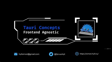 Tauri Concepts Frontend Agnostic Youtube