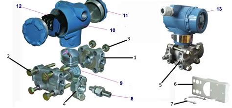 Pressure Transmitter Device Differential Pressure Transmitter Assembly Spare Parts With Sensor