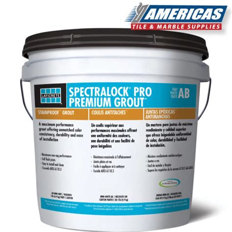 Laticrete Spectralock Pro Premium Grout Commercial Unit A And B S 225p4