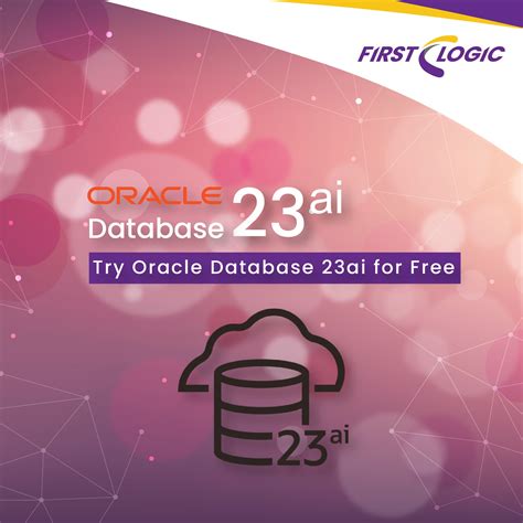 ☁️try oracle database 23ai first logic company limited