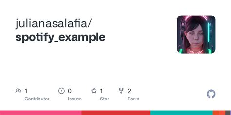 GitHub Julianasalafia Spotify Example