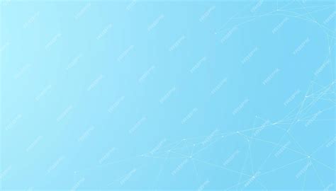 Premium Photo Abstract Geometric Background With White Lines And Dots On Blue