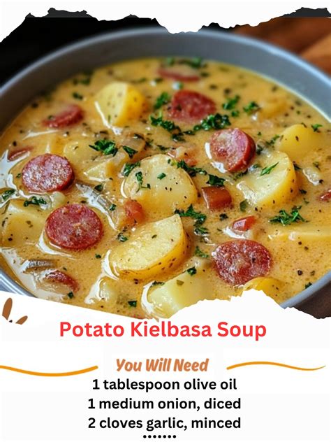 Potato Kielbasa Soup