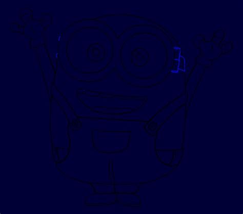 How To Draw Bob The Minion Step 19