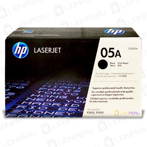 05A, CE505A | HP Toner Cartucho Original Negro