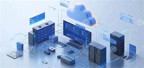 Seamless Data Migration To The Cloud With An Image Showing Data Being Transferred From On