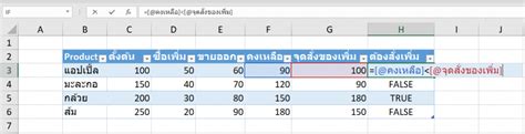 สอนทำไฟล์ Excel บริหาร Stock สินค้าคงคลัง Version 1 ง่ายสุดๆ Thep Excel