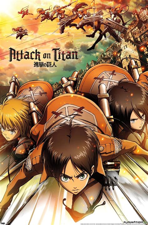 Trends International Attack On Titan Season 4 Key Visual