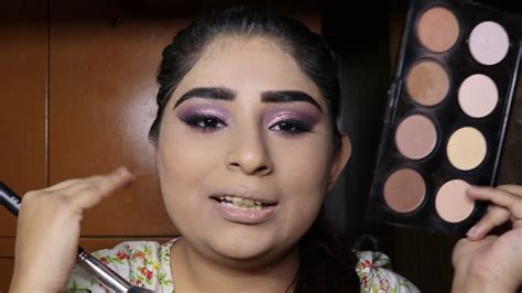 Purple Glam Makeup Tutorial Youtube
