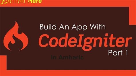 How To Make A College Management System In Amharic Using Php Codeigniter Introduction Part 1