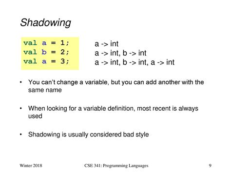Cse341 Programming Languages Section 1 Ppt Download