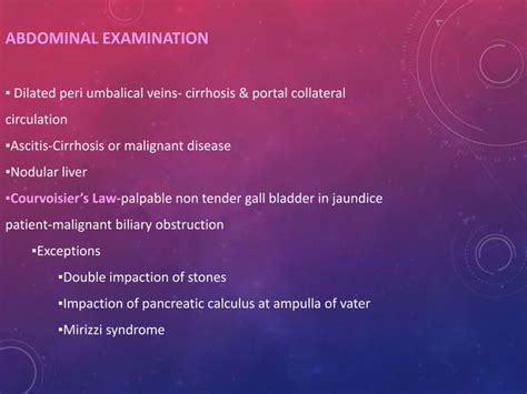 Obstructive Jaundice Ppt