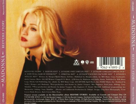 Madonna Bedtime Stories Album