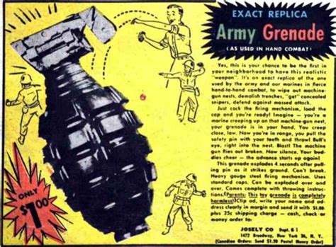 Toy Hand Grenade