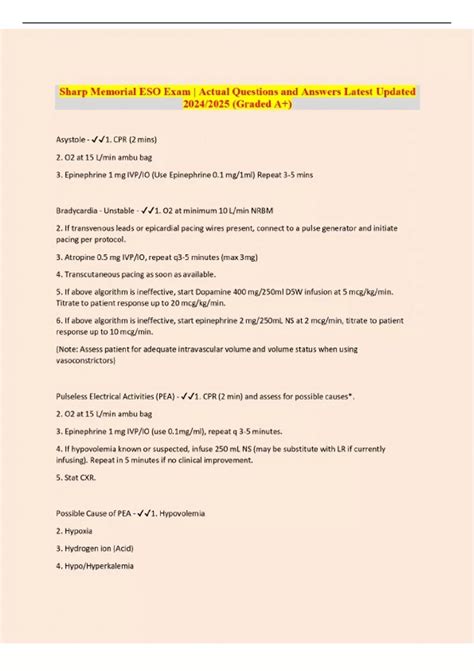 sharp test actual questions and answers latest updated 2024 2025