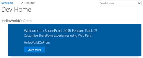 Deploy Sharepoint Framework Client Side Web Parts To Sharepoint 2016 On
