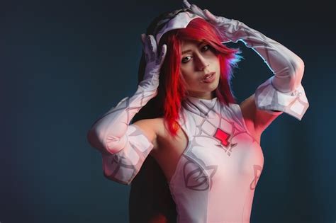 Premium Photo Cosplay Portrait Of Attractive Sexy Caucasian Young