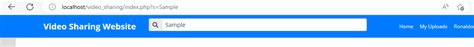 Video Sharing Website Using Phpmysqli With Source Code Campcodes