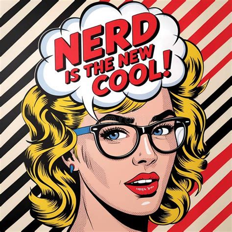 Nerd Chic A Bold Retro Pop Art Celebration Of Coolness Stock